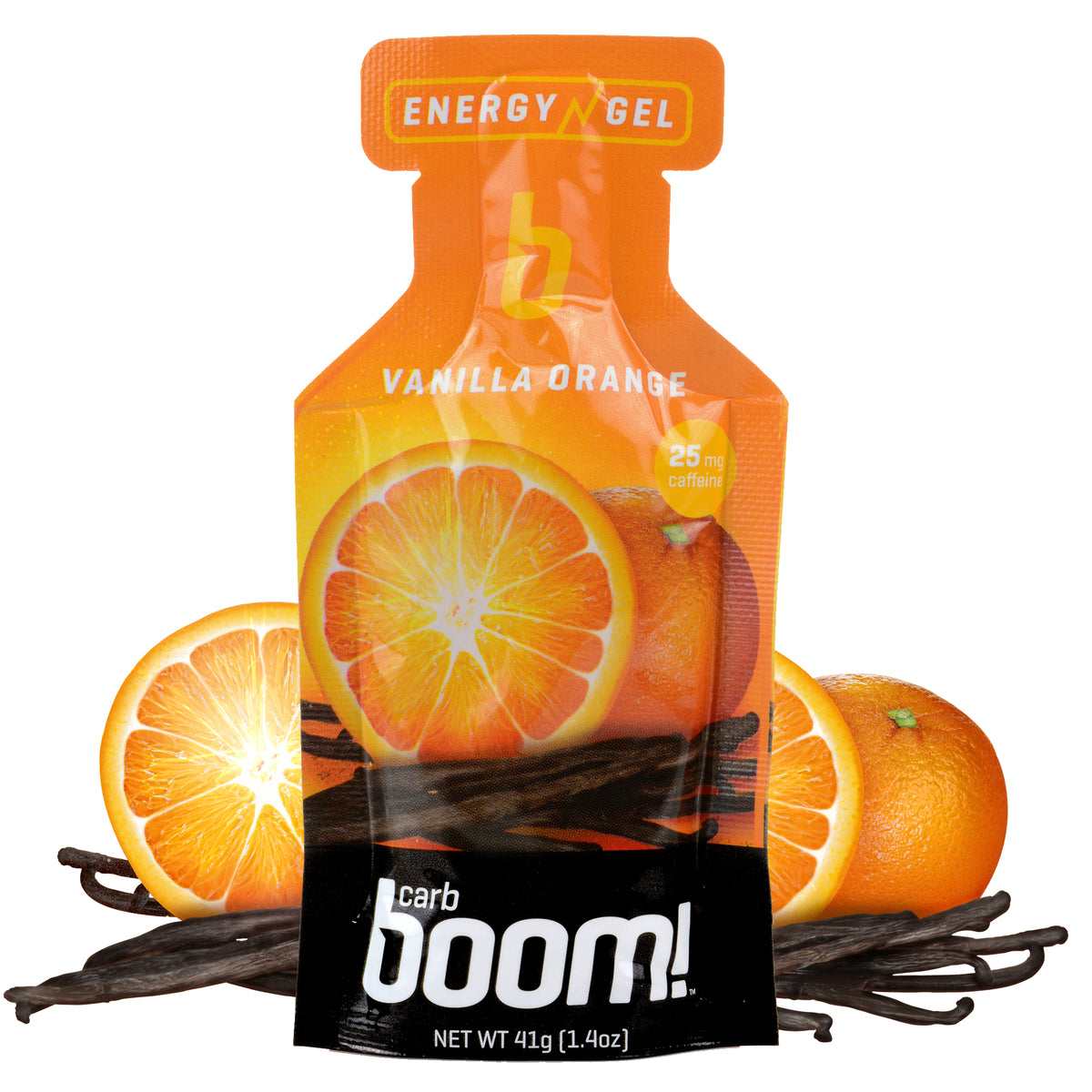 Carb Boom! Energy Gel 24-PACK - Vanilla-Orange – Boom Nutrition Inc.
